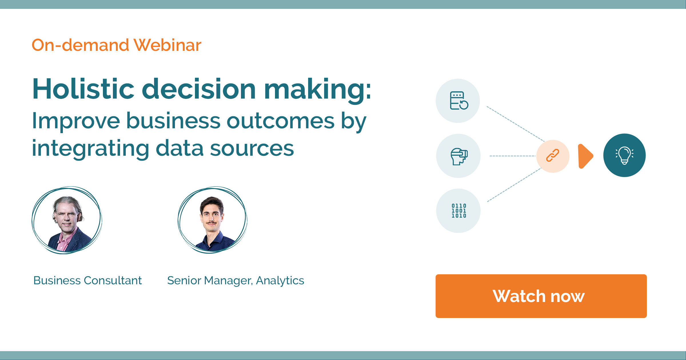 Watch our on-demand webinar: Holistic decision making: Improve business ...